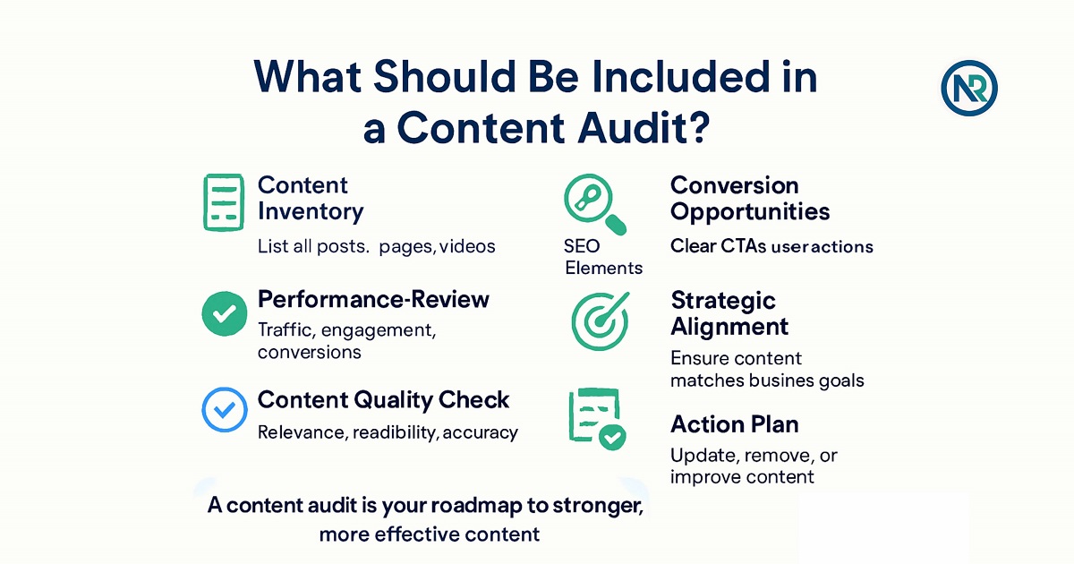 Content Audit Checklist 2026 — What to Include - Nurul Reach